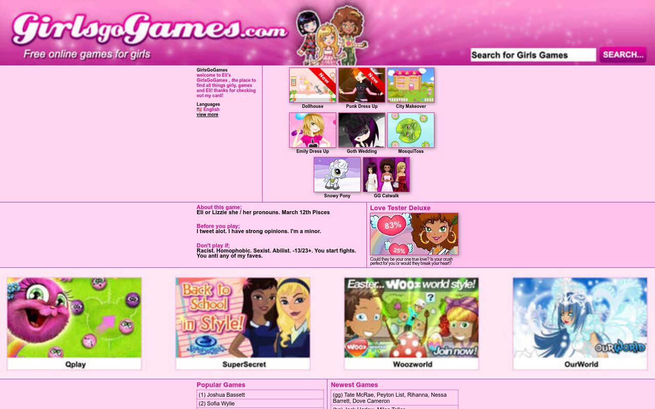 girlsgogames